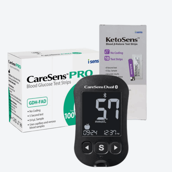 Caresens KetoSens Ketone Test Strips 10 Pack - Diabetes SA