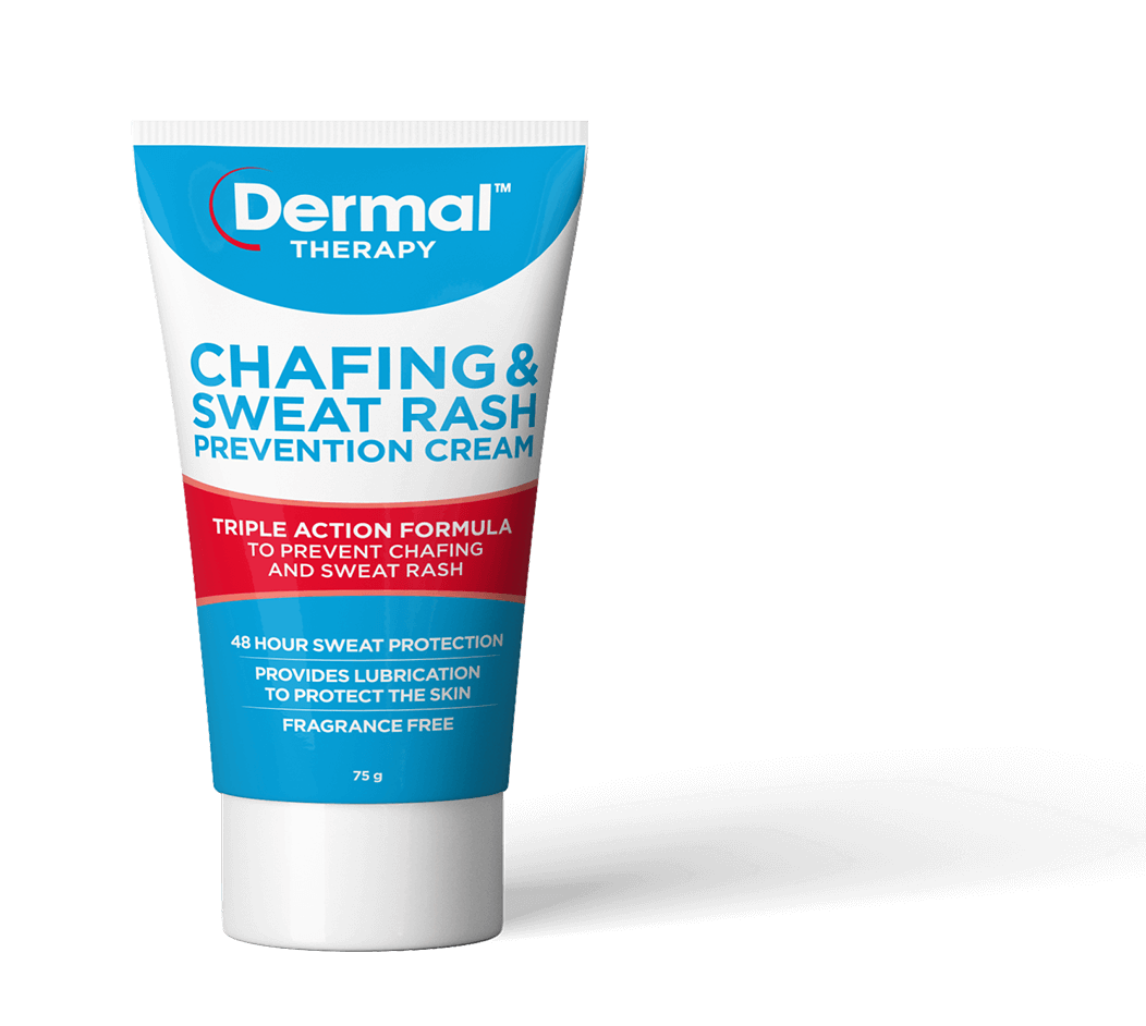 Dermal Therapy Chafing Sweat Rash Prevention Cream 75g Diabetes SA Dermal Therapy Chafing Sweat Rash Prevention Cream 75g Diabetes SA