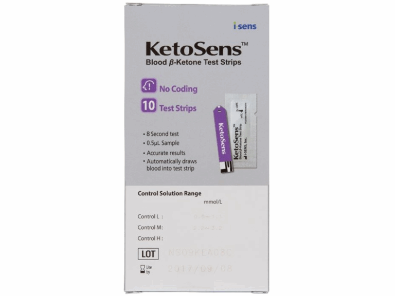 Caresens KetoSens Ketone Test Strips 10 Pack - Diabetes SA